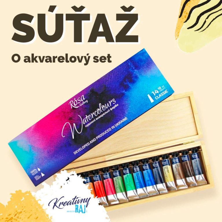 Zapojte sa do súťaže o akvarelové farby - Súťažíme.sk Zapojte sa do súťaže o akvarelové farby - Súťažíme.sk
