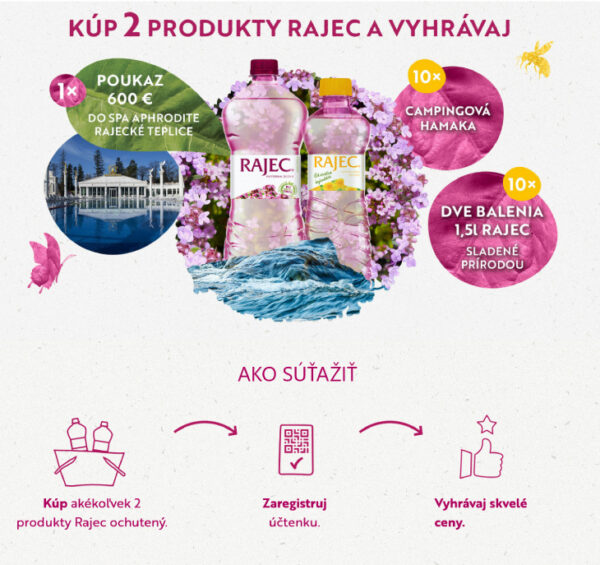 Súťažte s produktmi Rajec - Súťažíme.sk